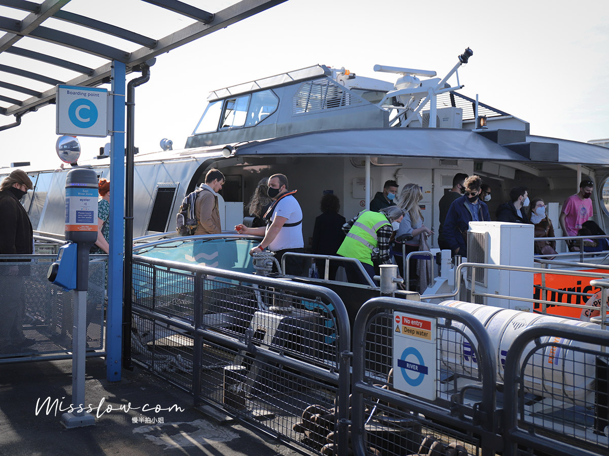 水上巴士River bus–倫敦最美的一條交通路線！怎麼搭交通船？途經哪8站著名景點？