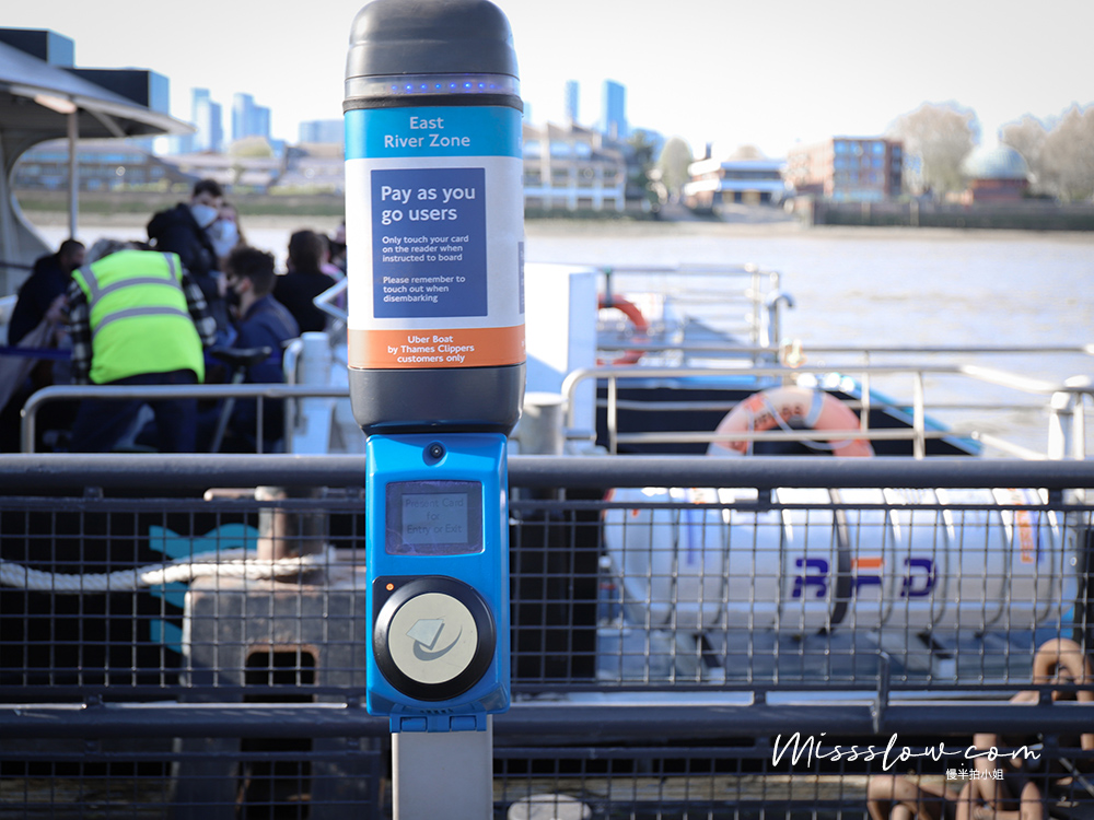 水上巴士River bus–倫敦最美的一條交通路線！怎麼搭交通船？途經哪8站著名景點？