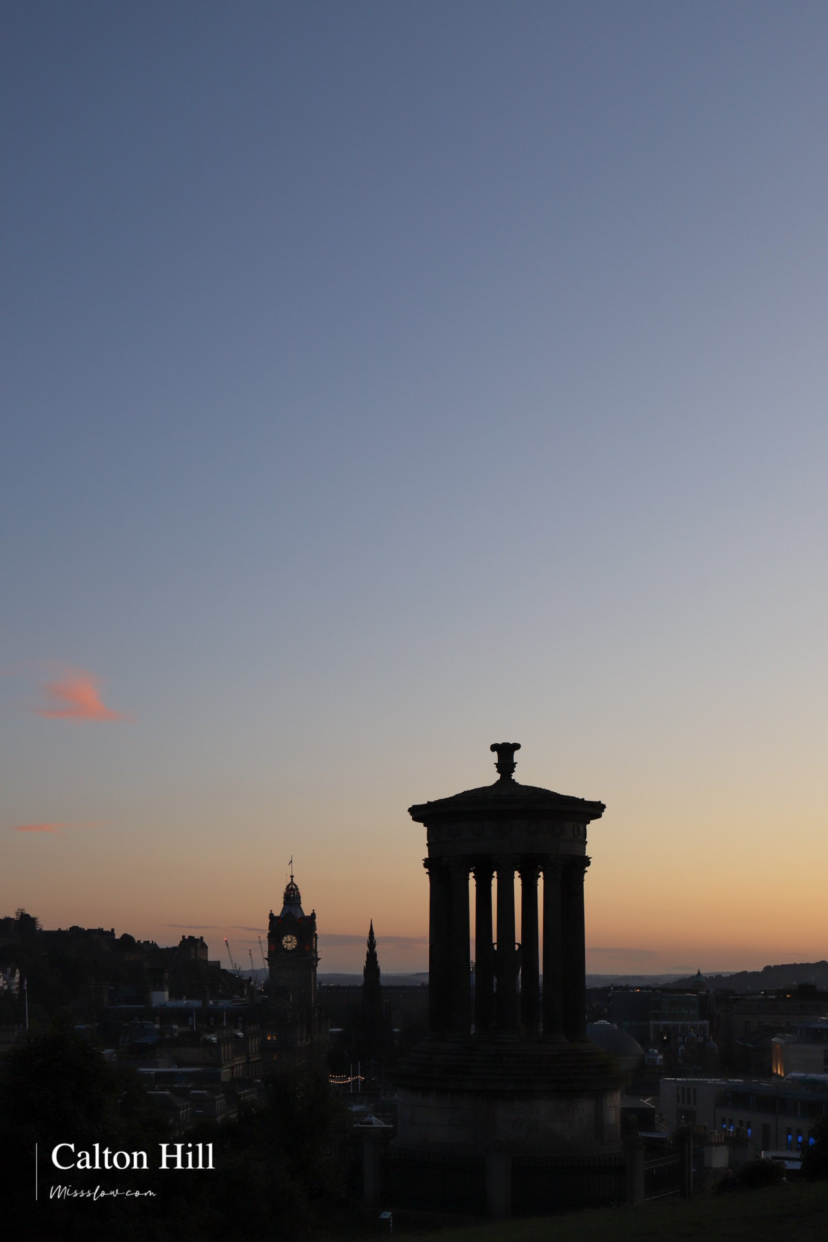 Calton Hill卡爾頓山：俯瞰愛丁堡市景登頂攻略（含地圖）